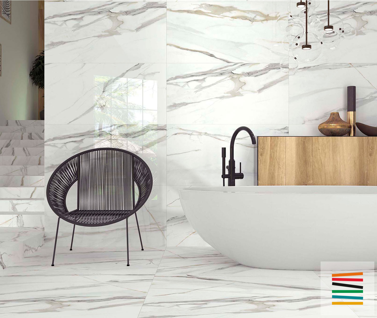 Купить керамогранит Emporio Calacatta Mat 60x120 R